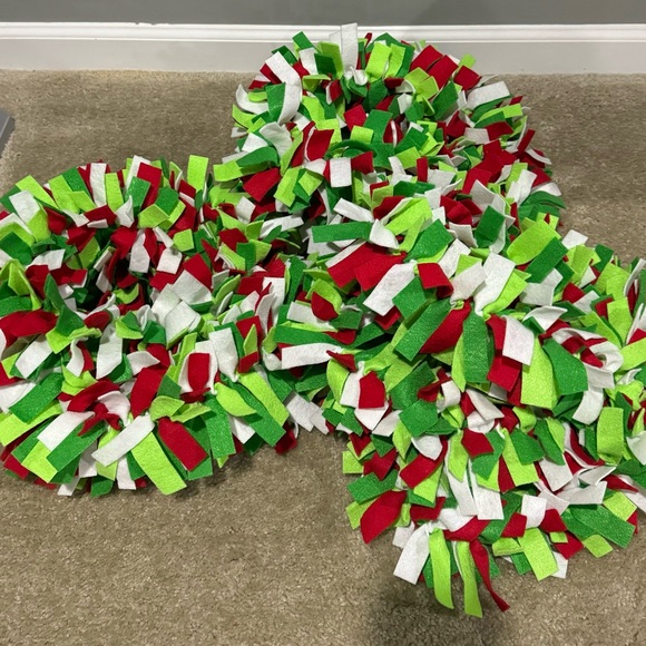CUSTOM | Holiday | Firm Price Like New 3 9ft Custom Holiday Garland ...